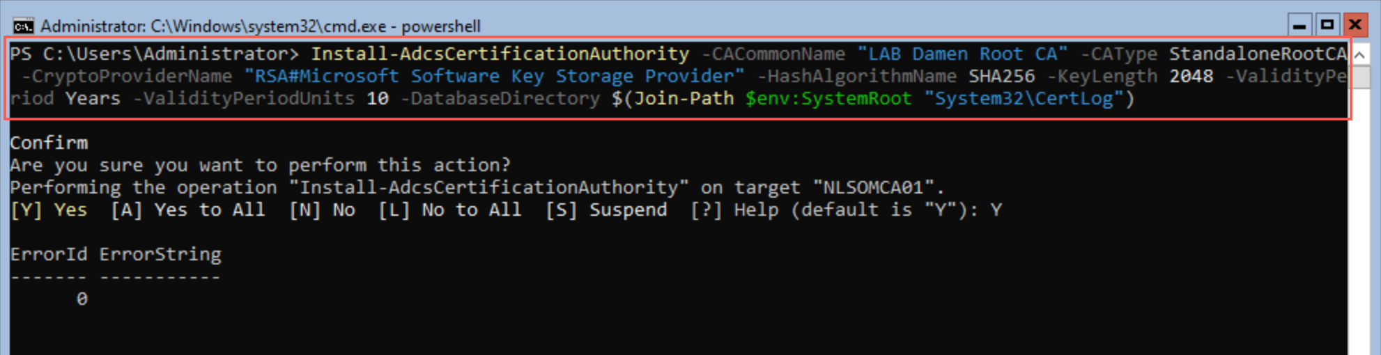 The LAB (Public Key Infrastructure) – Damen Online | pmd consultant